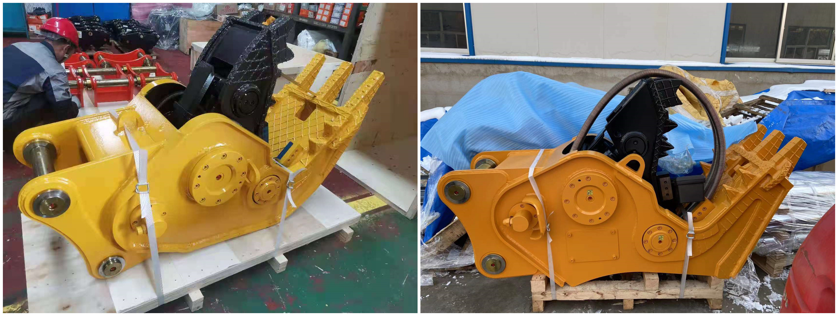 Excavator Hydraulic Crushing Clamp Floor Concrete Breaking Tool ...