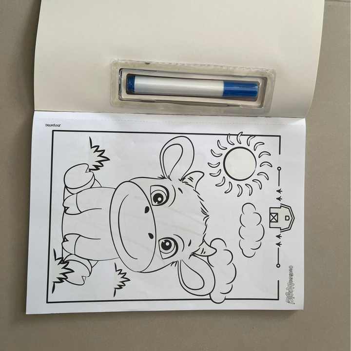 Exclusive Children's Water-Color Invisible Ink Doodle Book Novelty ...