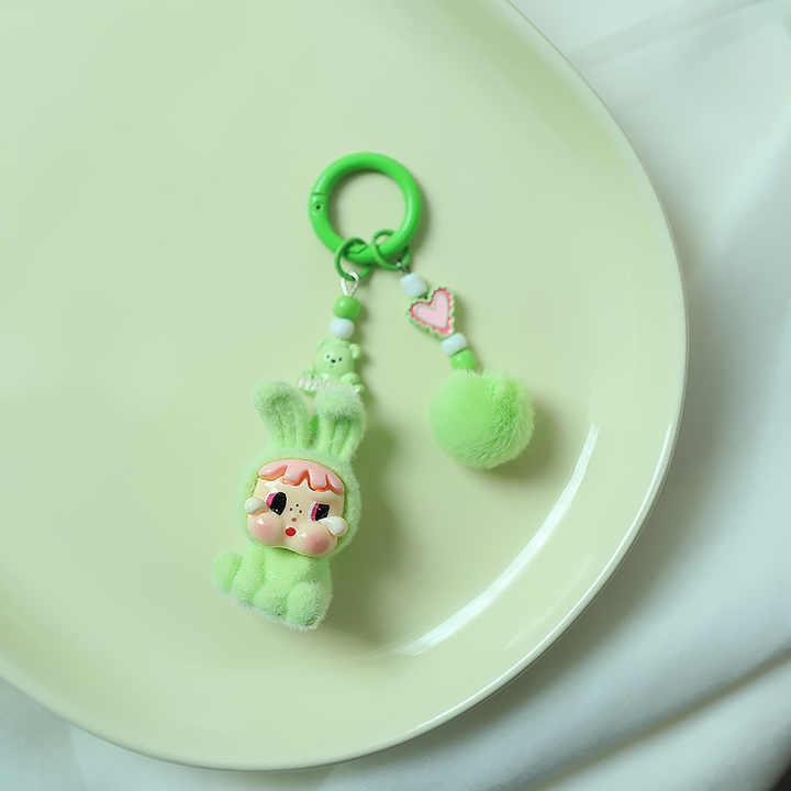 3d Cry Baby Resin Anime Keychain Uncommon Charm Unique Flocking ...