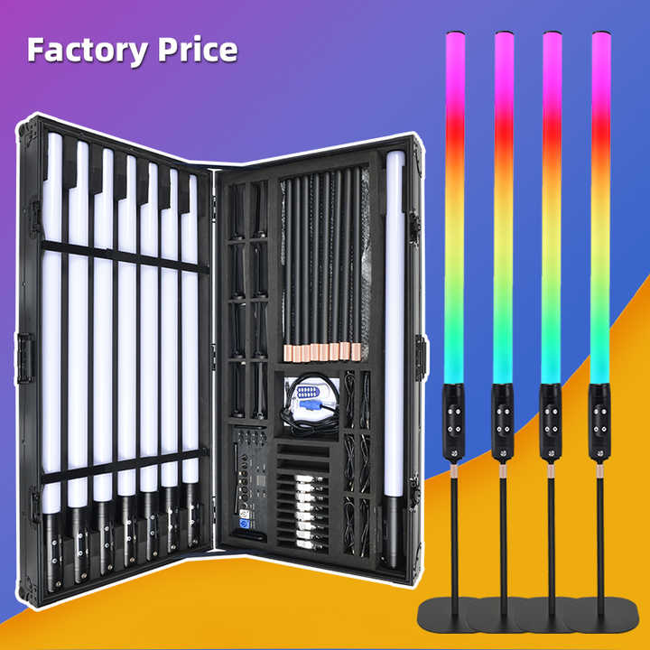 Color Changing Fluorescent LED Tubes - IP65 Waterproof RGB