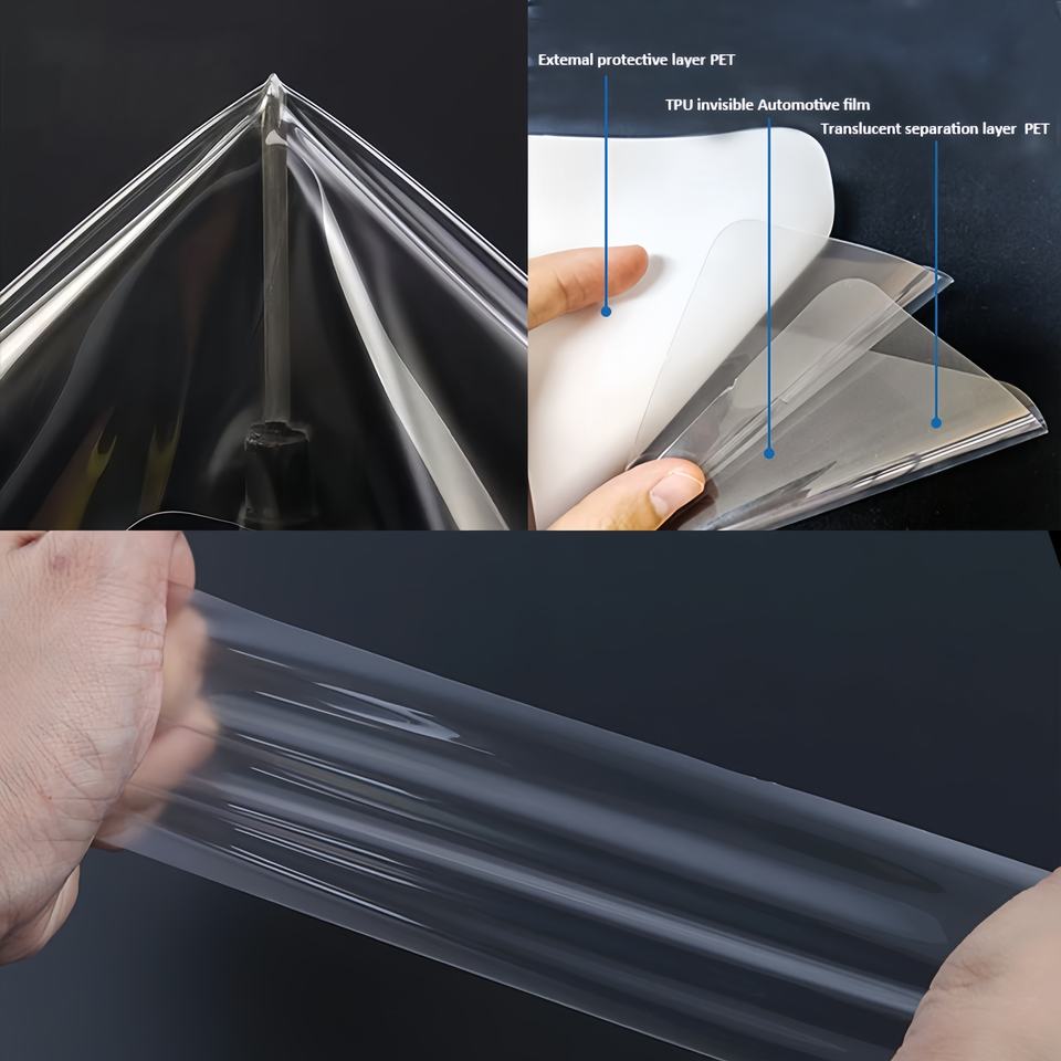 Car Paint Protection Film PPF TPU Self Healing Anti-scratch UV/IR ...