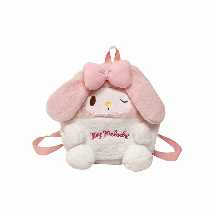 Cartoons Anime Kawaii Cinnamoroll Kuromied My Melody Plush Backpack ...