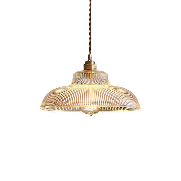Japanese Minimalist Glass Brass Lamp Holder Pendant Light Chandelier ...