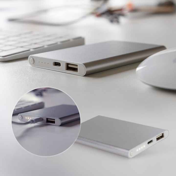 Cheap Promotional Gift Custom logo Give Away Power Bank 5000mah Slim ...