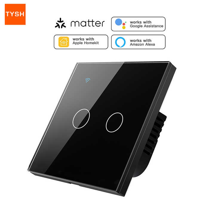 TYSH Matter Smart Home Touch Wifi Light Switch - 1 2 3 Gang