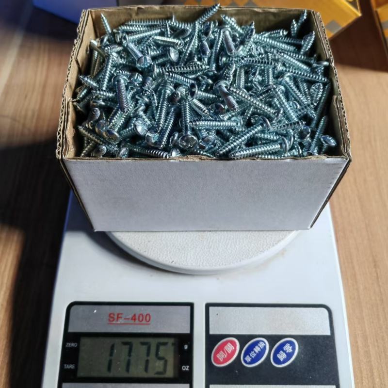 Zinc Plated M4.2x25mm DIN 7981 Tapping Screws Phillips/Slot ROSC.BDG ...
