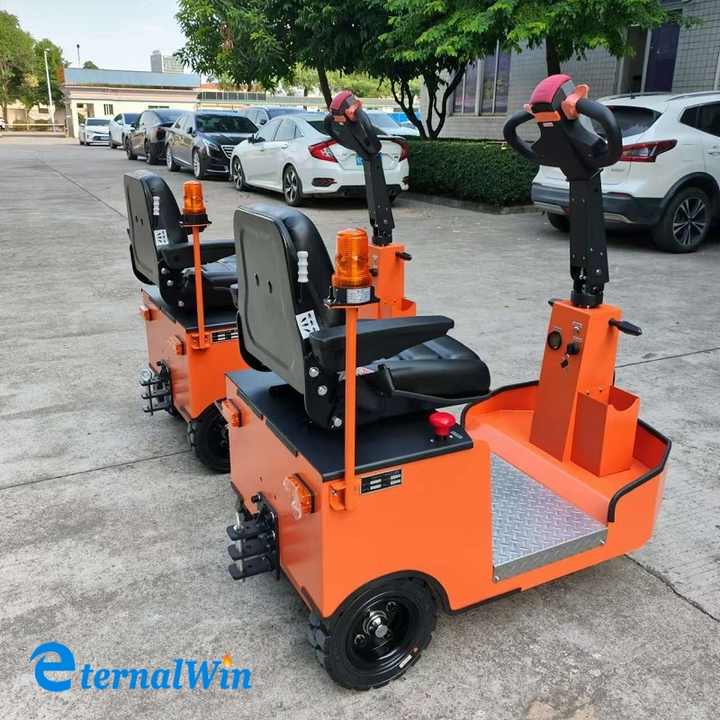3.5ton Towing Tugs Battery Airport Luggage Mini Electric Tow Tractor ...