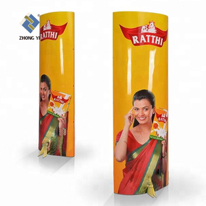 Buy Freestanding cardboard folding standee display stand with Custom ...