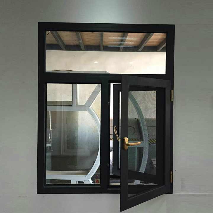 Ghana Windows - French Window Models with Aluminum Glass