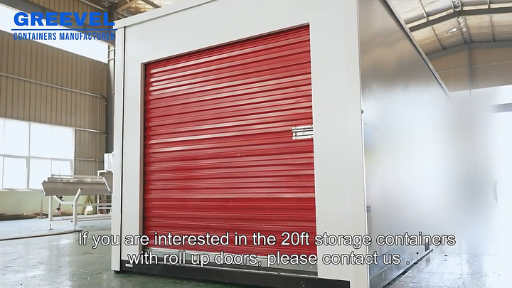 20ft Steel Material Easily Assemble Stackable Self Storage Outdoor ...