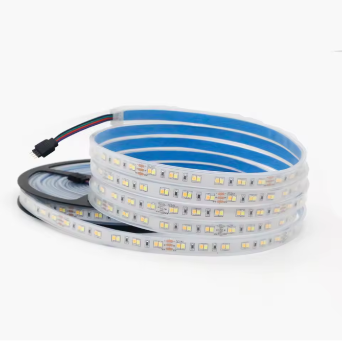 Dual White Color Temperature Adjustable CCT 12V/24V 2835 CW/WW Flexible ...