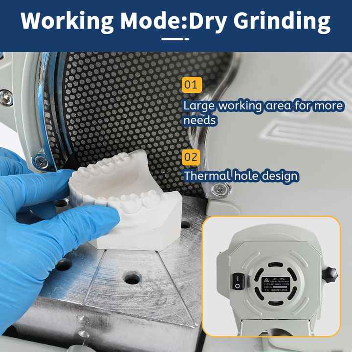 Dental Laboratory Wet Model Plaster Trimmer Molding JT-19C