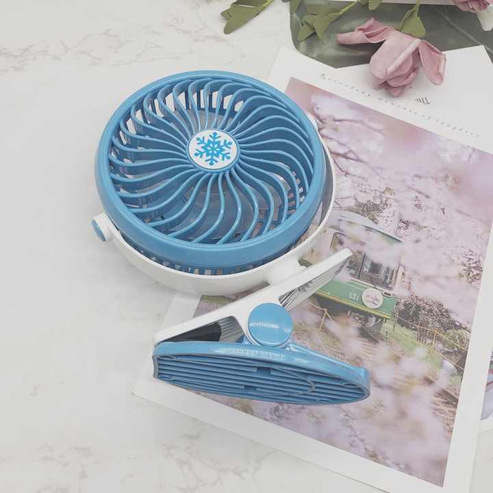 Eurotech 2025 Mini Clip Desk Fan New Design Three Options Silent Office ...