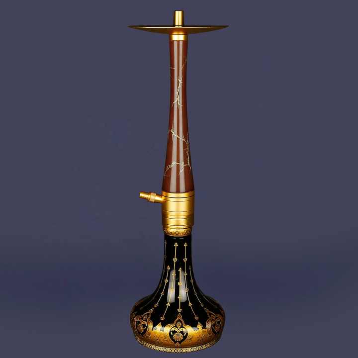 New Modern Wooden Hookah Shisha Baseball Shape Sheesha Hukka with ...