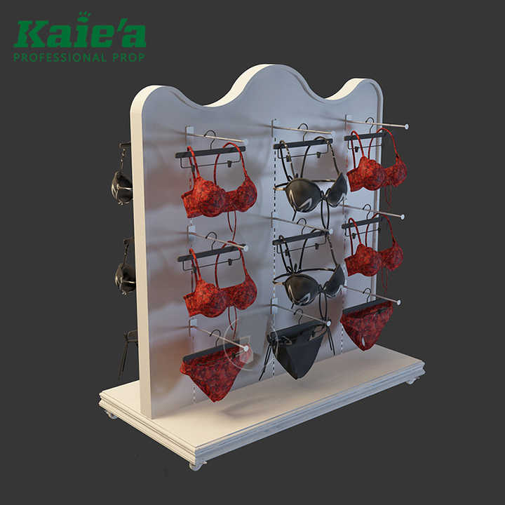 Girl lingerie store wall mounted bikini display furniture underwear ...