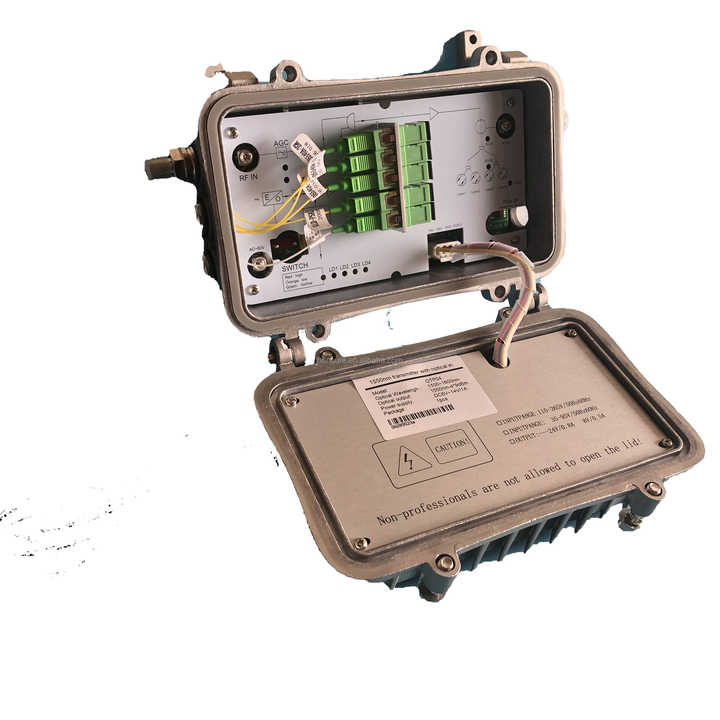 Catv Fiber Optical Transmitter Outdoor 1550nm - 4 Ports