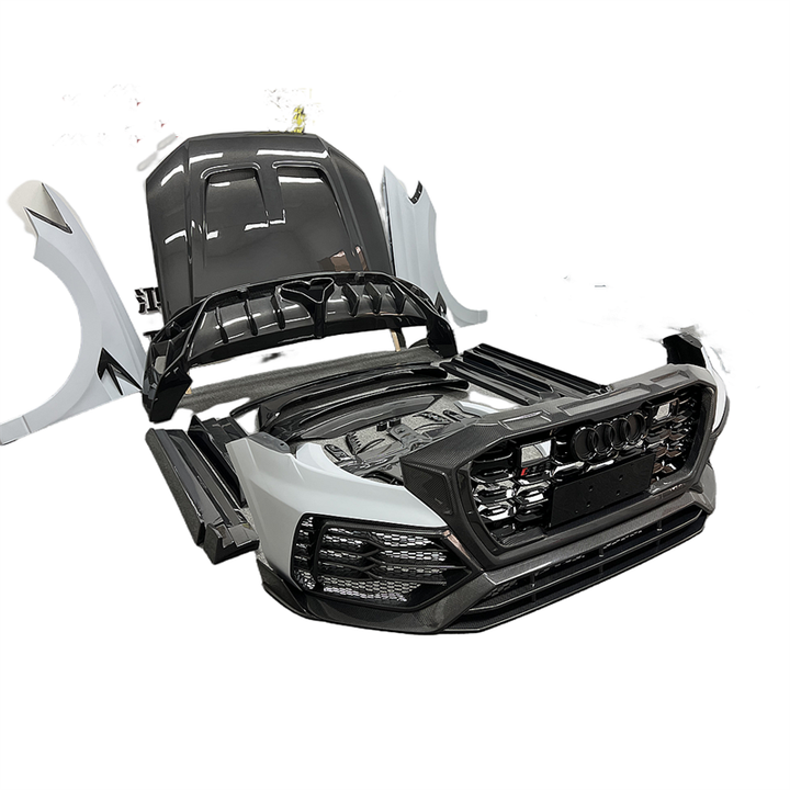 Audi Q8 RSQ8 Carbon Fiber Wide Body Kit & Rear Spoiler ODM | Wholesale