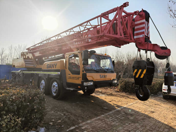 Sany Used 75 Ton Truck Crane Stc750 Mobile Knuckle Boom Crane Truck Mounted Cranes| Alibaba.com