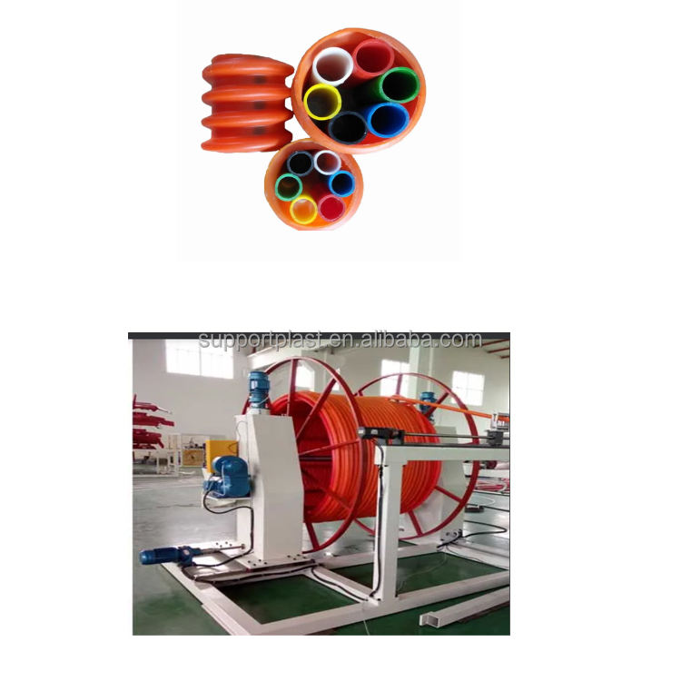HDPE Micro Ducts Bundle Tube Production Machine 7 Way PE Pipes Micro ...