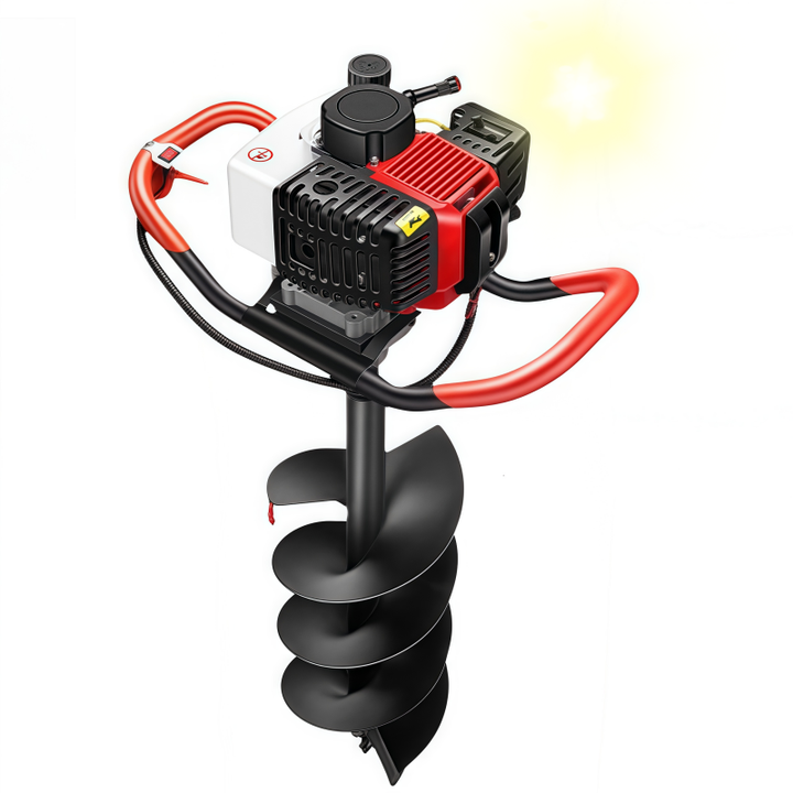 2-Stroke/4-Stroke Engine | Portable Earth Auger with Durable Steel ...