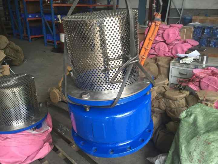 DN200 PN10 PN16 Foot Valve with Stainless Steel Filter for Water ...