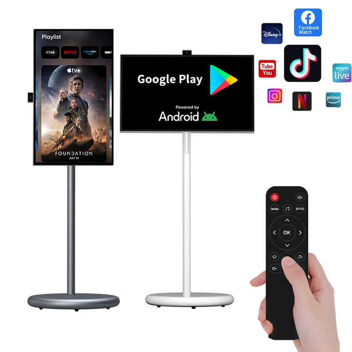 Smart Tv 21.5 Inch Portable Display Screen 27 Inch Indoor Android 13 ...