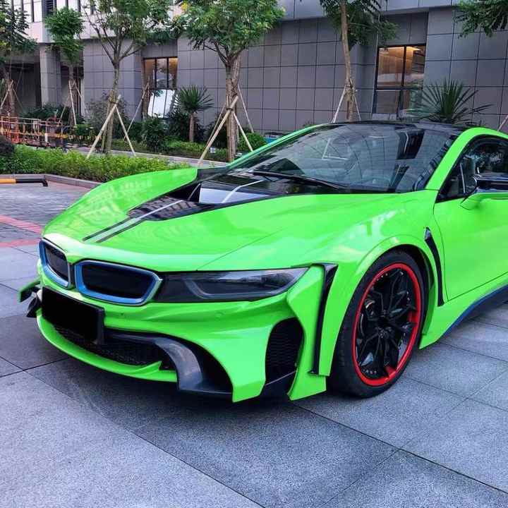 For Bmw I8 Body Kit I8 Upgrade Energy Style Wide Bodykit Front Lip Rear ...