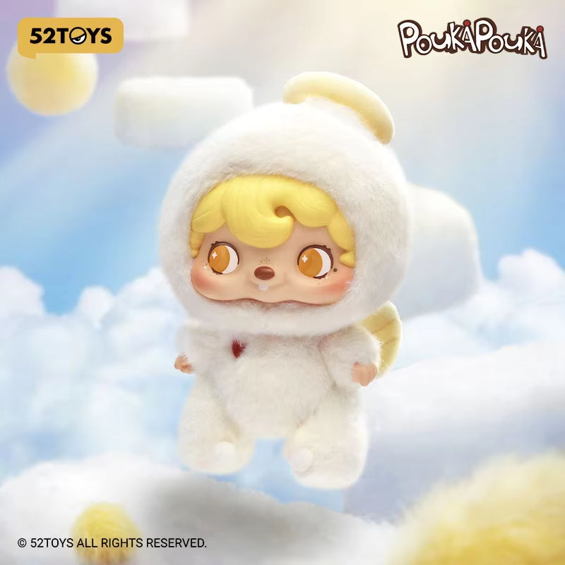 Genuine Pouka Pouka Cute Girl Plush Toy Trendy Vinyl Blind Box Surprise ...
