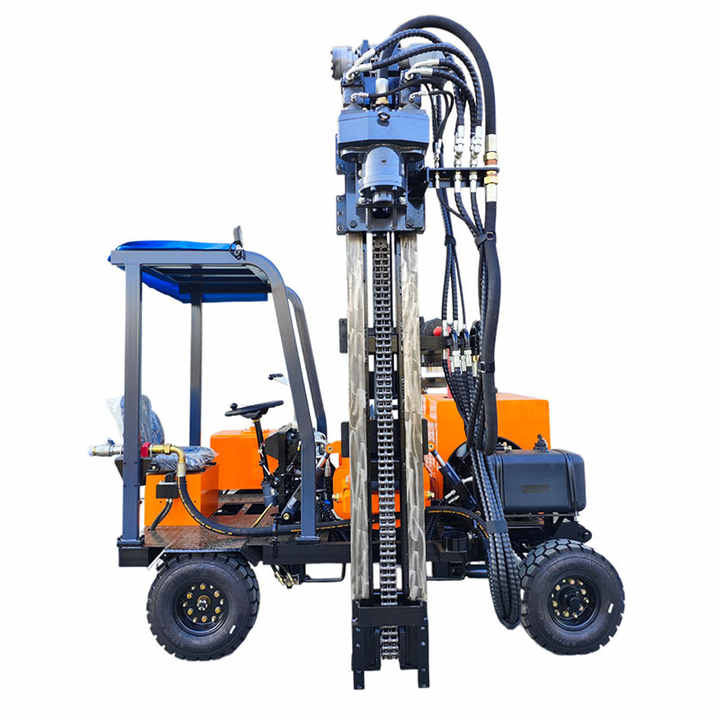 Hydraulic Track Pile Driver Ramming Machine With tandem Gear Pump for ...