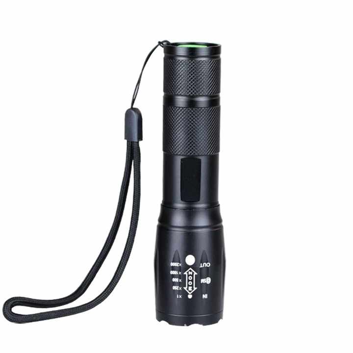 Outdoor Waterproof Torch Light 10W - Zoomable LED Flashlight