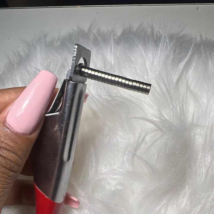 50pcs/box Small Magnet for Acrylic Nails Manicure Tips False Nail Edge ...