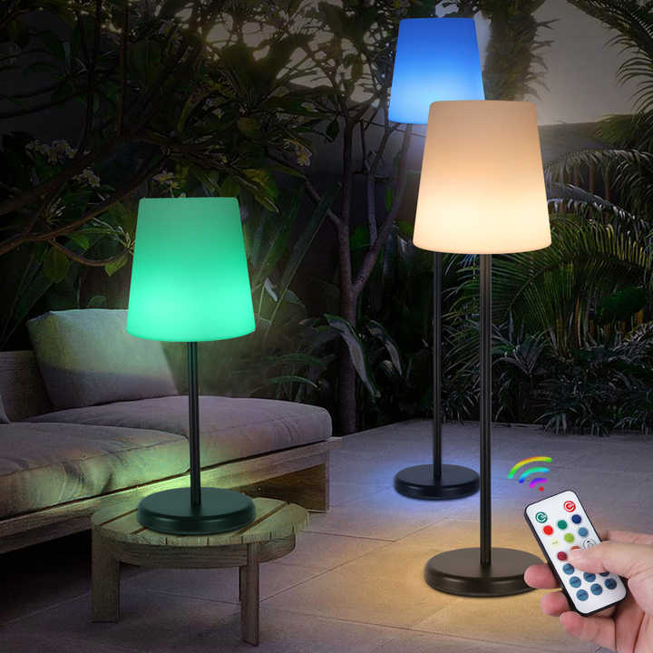 RGB Decorative Floor Lamp Magic Color with Remote Control Waterproof ...
