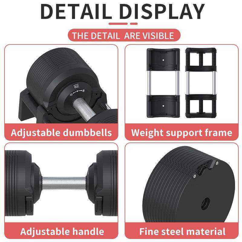 Training Body Building Man Adjustable Neoprene Flexible Breathable 24kg ...