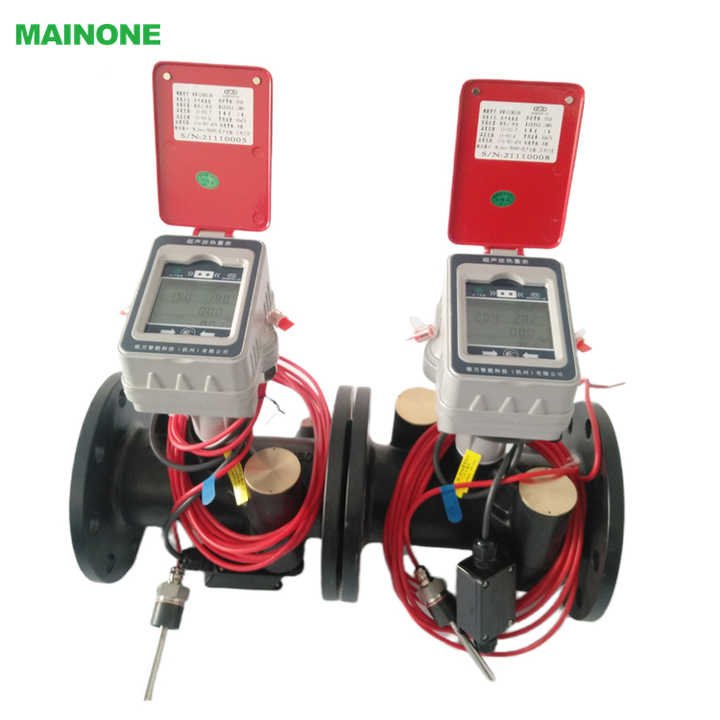 Ultrasonic Heat Meter RS485 BTU Heat Meter Supports DC24V Power Supply ...
