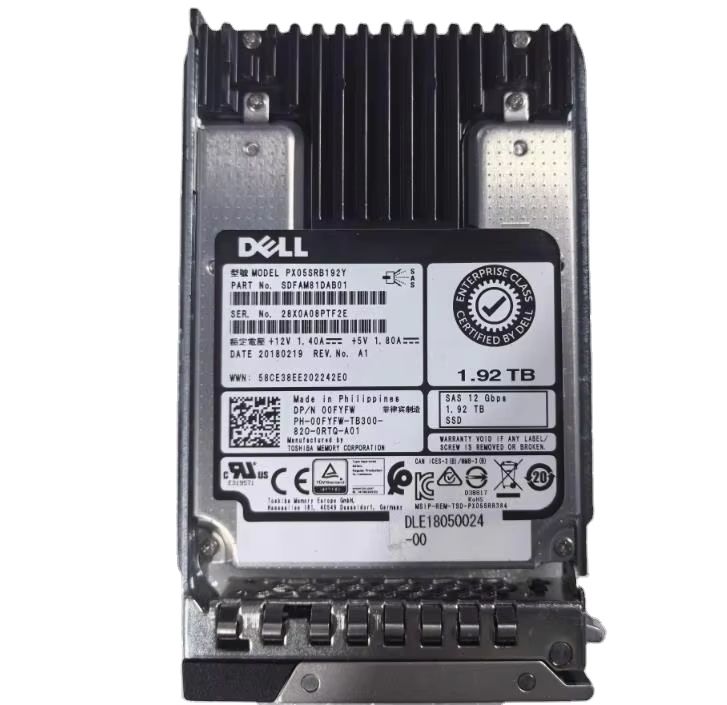 00FYFW 1.92TB SAS PX05SRB192Y SSD 12Gbs for Server| Alibaba.com