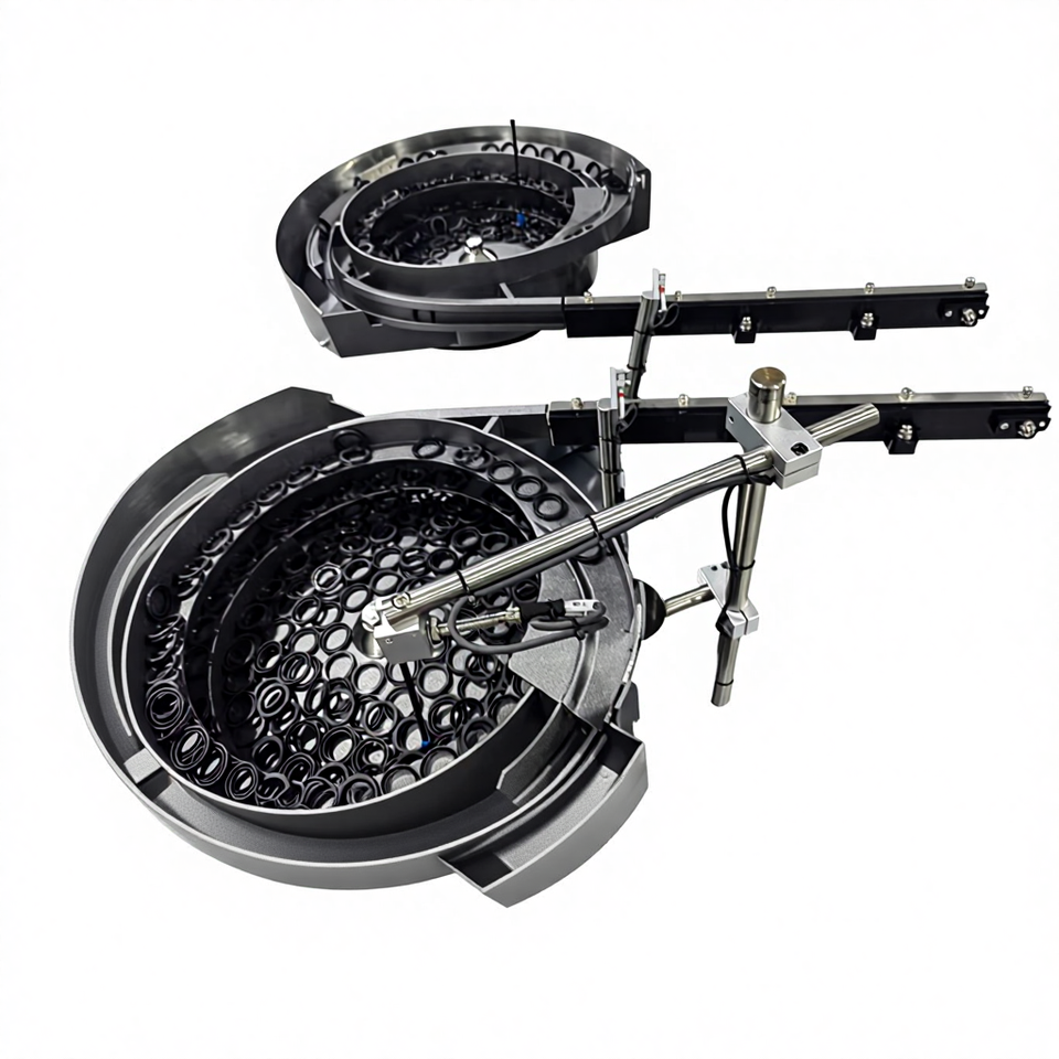 TKF O-Ring Dual-Disc Bowl Feeder | Automatic Feeding System 60pcs/min ...