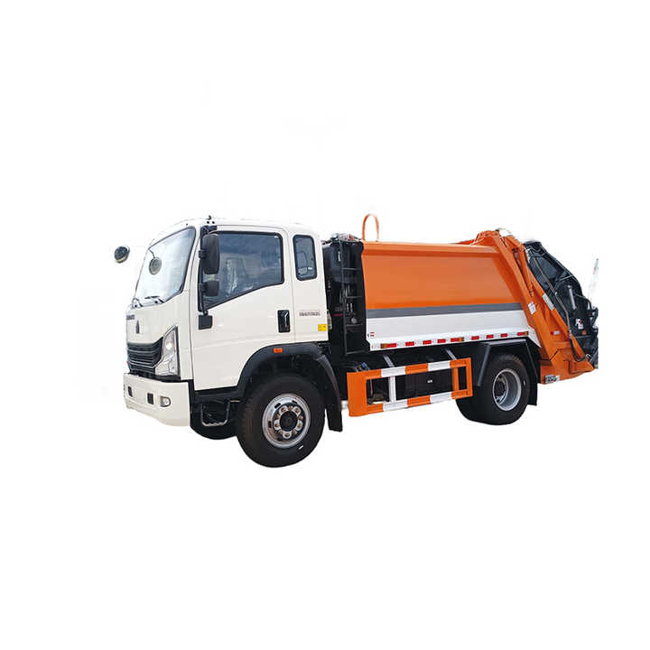 2 Tons Diesel Fuel Waste Collection Vehicle Manual 4x2 Rear Loader ...