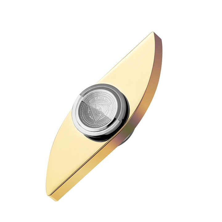 CNC Stainless Steel Finger Spinner Long-lasting Rotation Hand Spinner ...