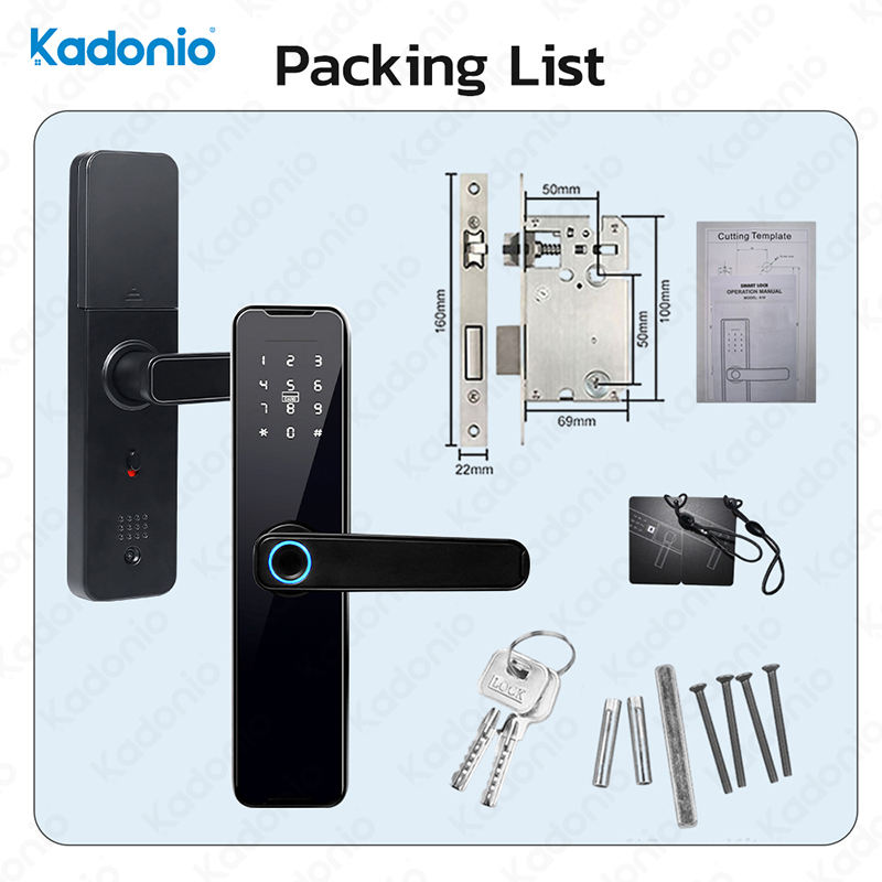 Kadonio Electronic Door Lock - Smart Keyless Entry System