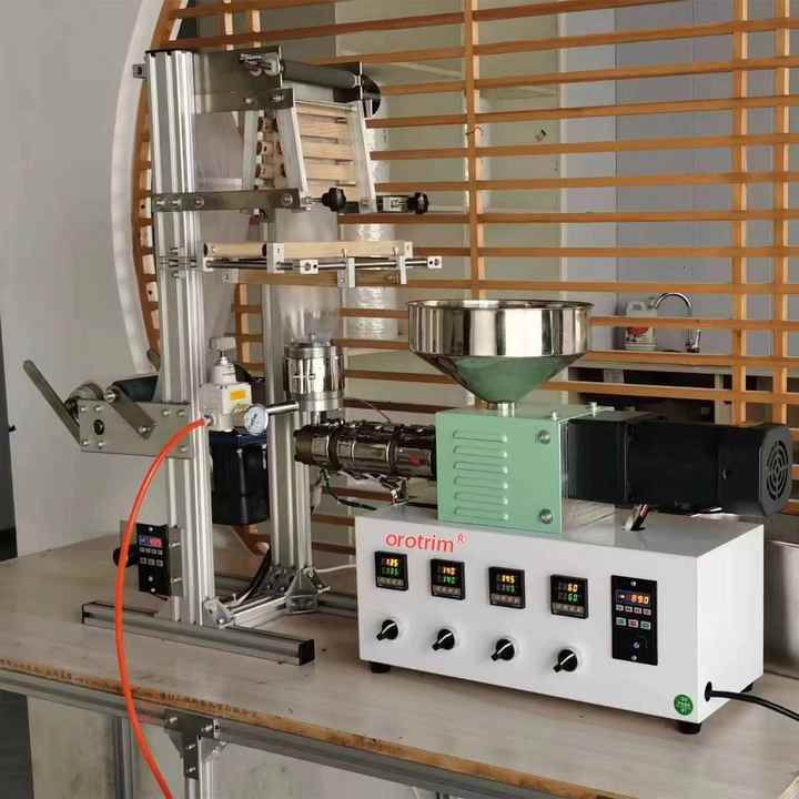 SJ25 Single Screw Extruder Single Screw Mini Extruder Machine Lab ...