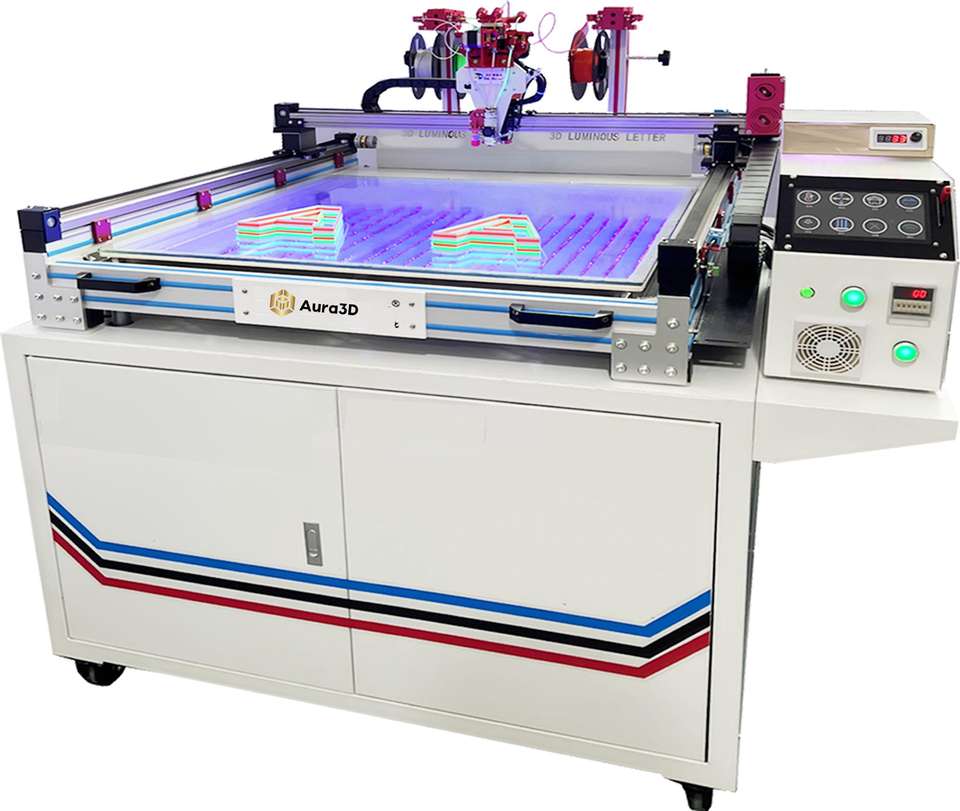 Aura3D CHL1 Large Format 3D Letter Printer for Channel Letters ...