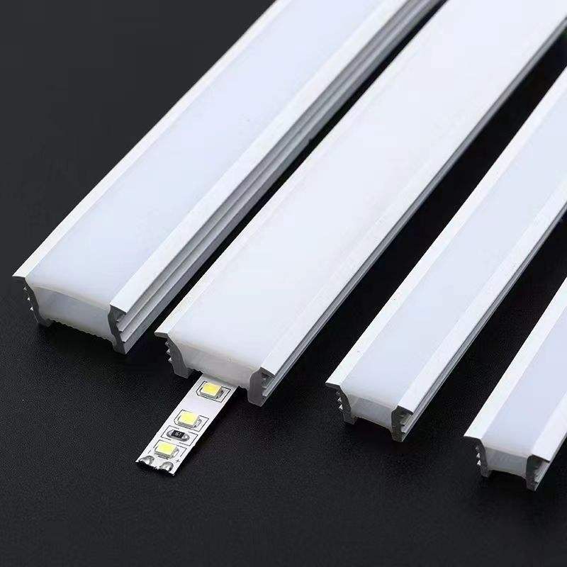 Waterproof 10*10mm Flexible Silicone LED Tape Channel Track