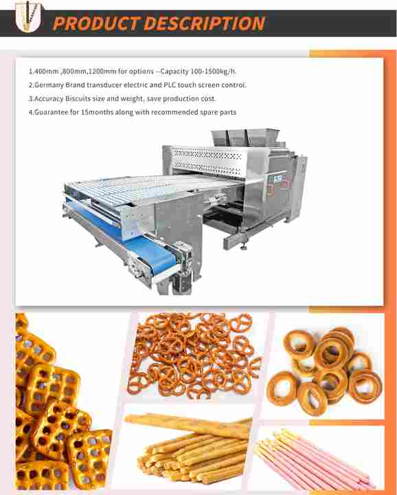 Fully Automatic Bakery Biscuit Flour Stacking Feeding Creaming Counting ...