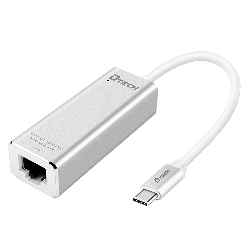 USB-C to Ethernet Adapter Gigabit Network RJ45 1000 Mbps LAN 0.2M ...