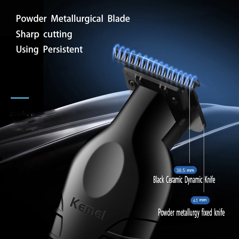Kemei Hair Clippers - Precision and Cordless Convenience