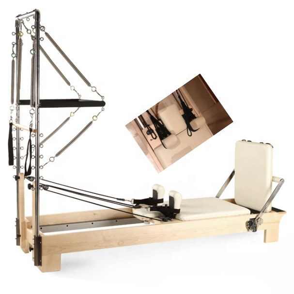 Pow Gym Classic Body Exercise Machine - Portable Pilates Reformer