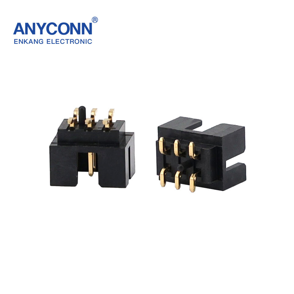 ANYCONN Right-Angle Board-to-Board Male Pin Through Hole Connector ...
