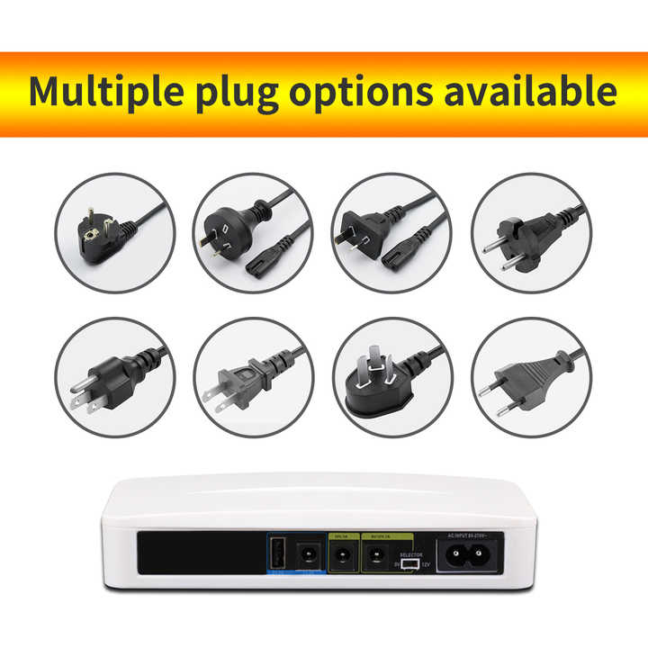 12V 5V 9V DC UPS 10000mah for Wifi Router Modem Online UPS Mini UPS