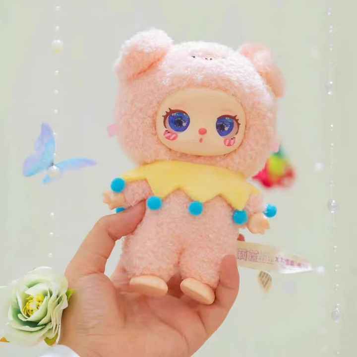 Official Release 6PCS/Box Liilas Zoo V2 Series Vinyl Plush Blind Boxes Kawaii Decorative Hanging ...