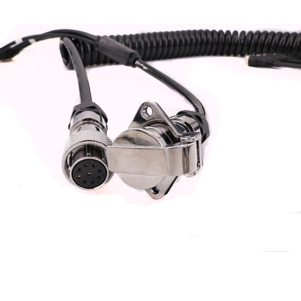 JOINLGO Tractor 5 Way 4P Aviation Backup Camera Monitor Coiled Cable ...